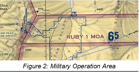 Military Airspace in Arizona